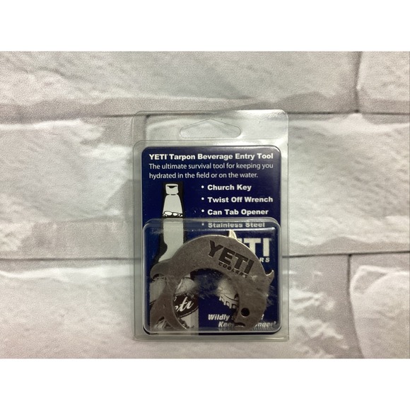 Yeti | Dining | Yeti Tarpon Beverage Entry Tool Church Key Twist Off ...